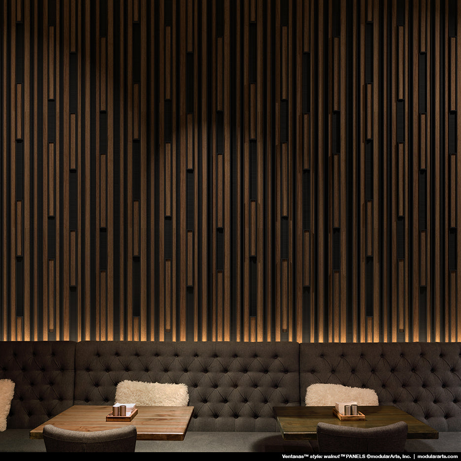 Ventanas™ PANELS Style: Walnut™ – modularArts